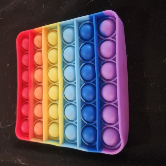 Toys | Rainbow Pop It Fidget Toy | Poshmark